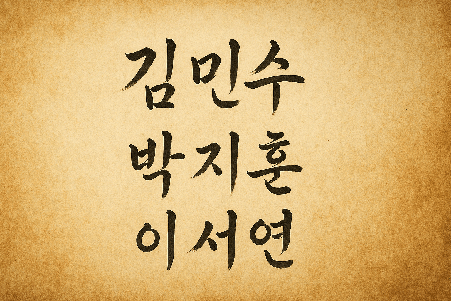 Korean Naming Service - Korean Name Generator with Cultural Authenticity